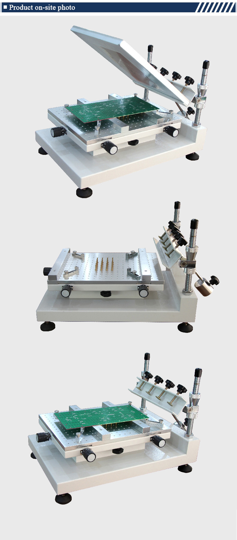 PCB Desktop Solder Paste Printer ZB3040H